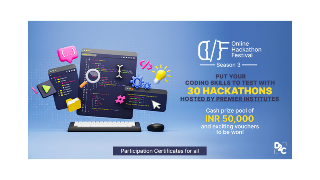 Online Hackathon Festival - Season 3 | Win Cash prize Pool: INR 50,000 ...